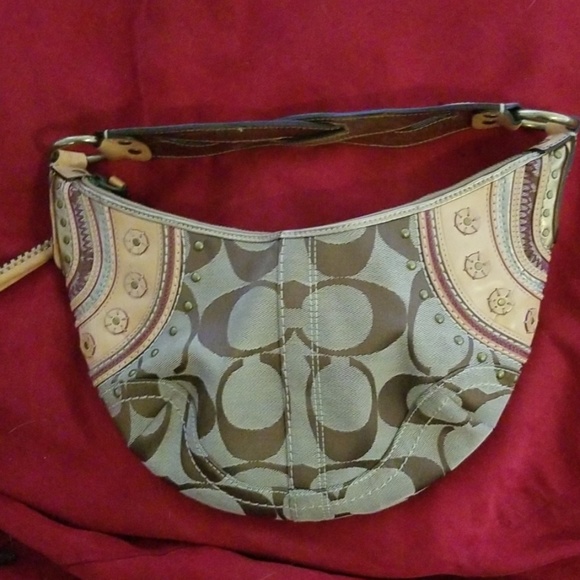 Coach | Bags | Authentic Coach Signature Stitched Hobo Handbag | Poshmark